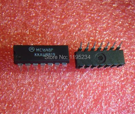 Free Shipping 10pcs Mc1648p Mc1648 Dip 14 Voltage Controlled Oscillator