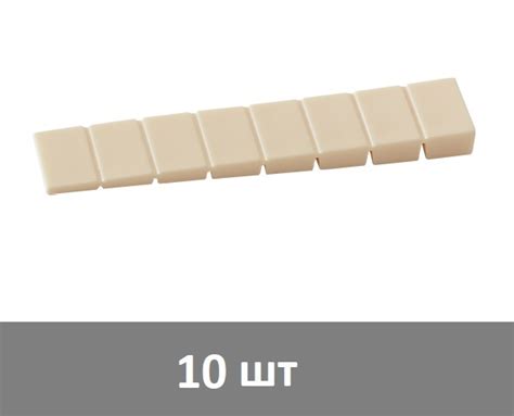 Клин для выравнивания мебели с отломом, бежевый - 10 шт купить на OZON ...