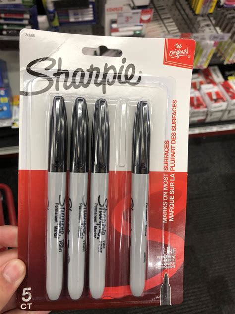 Unopened Sharpie Container Is Missing One R Mildlyinteresting