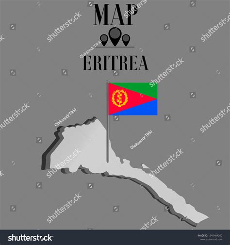African Eritrea Outline World Map Silhouette Stock Vector Royalty Free Shutterstock