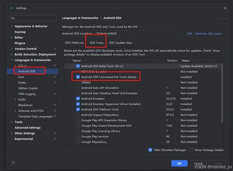 Flutter Doctor Cmdline Tools Component Is Missing Csdn博客