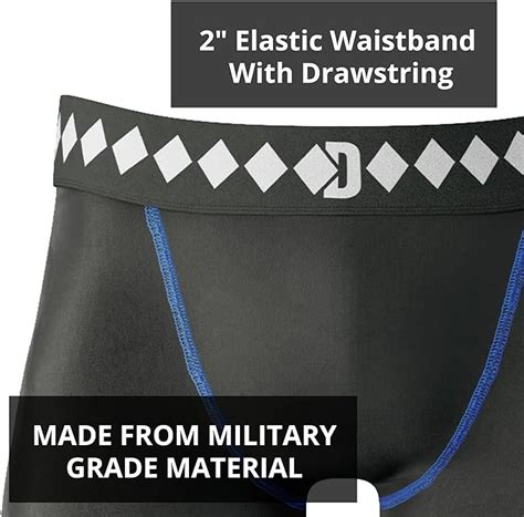 Diamond Mma Compression Short Built In Jock Strap And Athletic