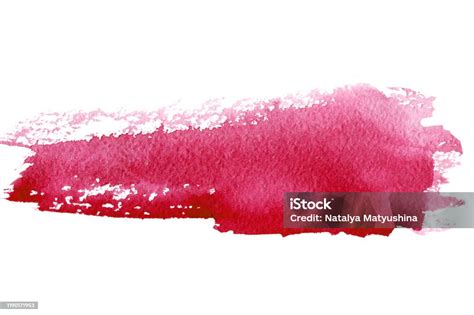 흰색 배경에 고립 된 와인 레드의 추상 수채화 얼룩 손으로 그린 수채화 그림입니다 고해상도 큰 크기 와인 알코올 포도 음료에 대