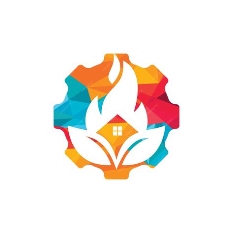 Premium Vector House Restore From Disaster Vector Logo Template