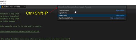 Dark Theme How To Set Issue Arduino Arduino Ide GitHub