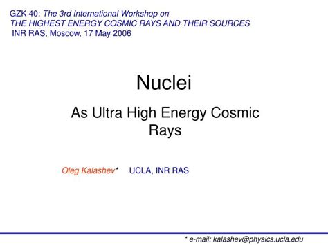 PPT Nuclei PowerPoint Presentation Free Download ID