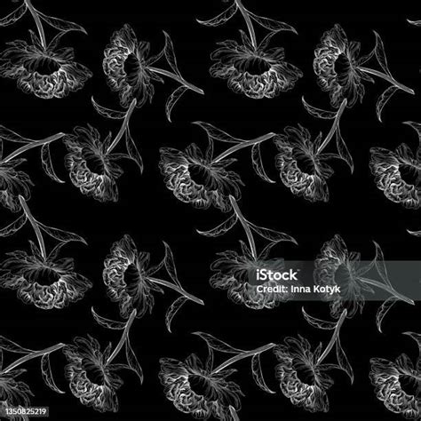 수채화의 배경에 모란의 꽃 매끄러운 배경 꽃과 잎의 콜라주 인쇄 된 자료 표지판 개체 웹 사이트 지도를 사용합니다 계절에 대한 스톡 벡터 아트 및 기타 이미지 Istock