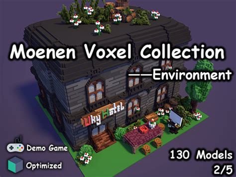 Voxel Environment Models Enen Collection Vol2 3d Environments
