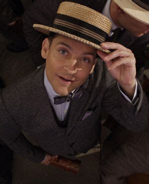 Nick Carraway As Portrayed By Tobey Maguire In The Movie The Great