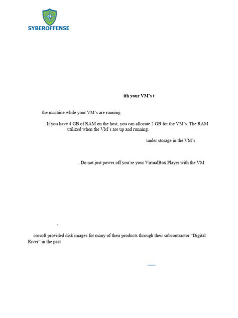 Lab Create A Virtual Install Of Windows 10 Using Virtualbox Pdf Windows 10 Virtual Machine
