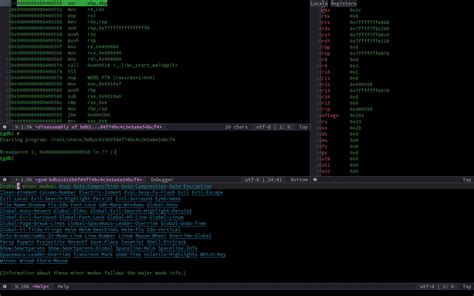Gdb 反汇编窗口如何语法高亮 Spacemacs Emacs China