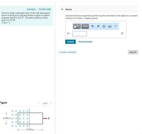 Solved Constants Periodic Table Part A Part Of A Single Chegg