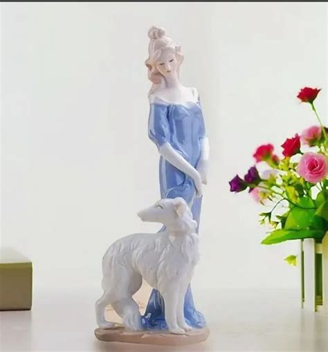 Статуэтка China фигурка девушка с собакой арт СТ910 купить по низким ценам в интернет магазине