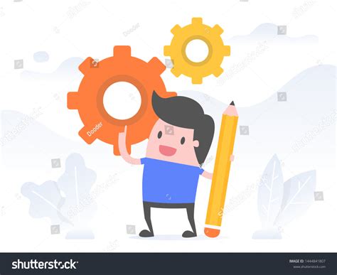 Execution Implementation Business Concept Illustration Stock Vector Royalty Free 1444841807