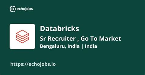 Hiring Sr Recruiter Go To Market Bengaluru India India Spark R