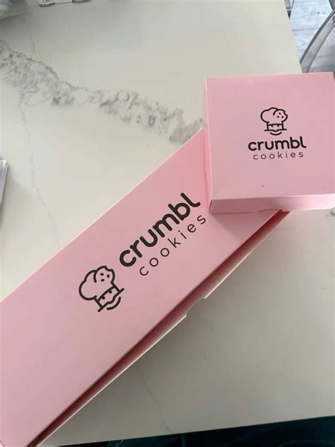 Crumbl Cookie Box Cookie Box Box Free Printables