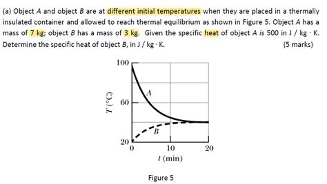 solved a object a and object b are at different initial