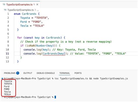 How To Iterate Over Enums In Typescript