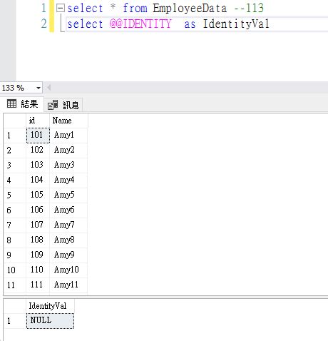 T SQL筆記 常見跟使用的系統函數 全域變數 IDENTITY跟SCOPE IDENTITY
