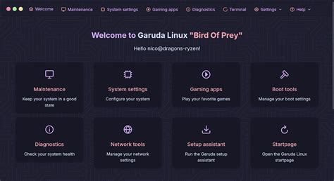 garuda rani preview releases and testing development garuda linux