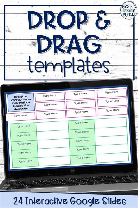 Editable Digital Drag And Drop Templates