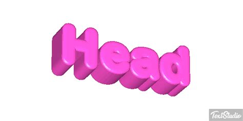 Head Word Animated  Logo Designs