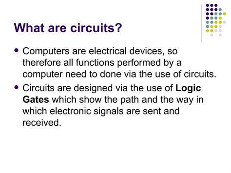 Electronic Circuits Ppt Programming Languages Computing
