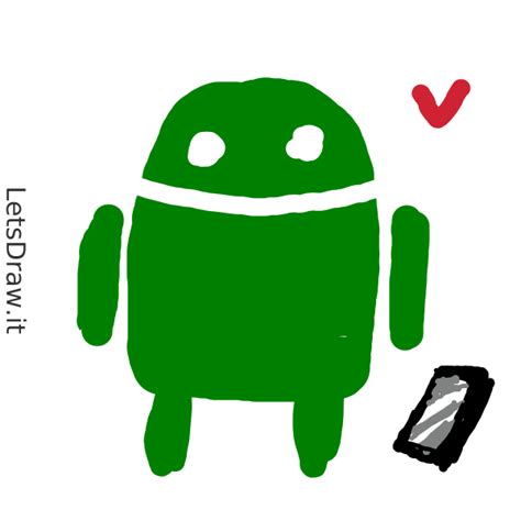 How To Draw Android Kznkfcg B Png Letsdrawit