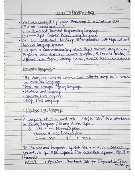 Cpp Unit 1 4 Pdf