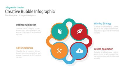 Four Bubble PowerPoint Template And Keynote Slide Slidebazaar