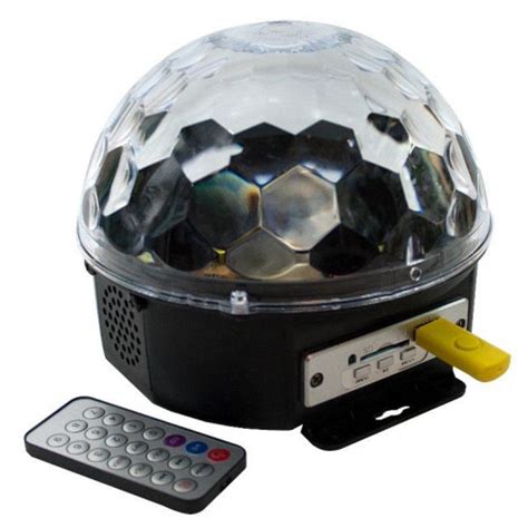Диско шар Magic Ball Light MP3 с музыкой, флешкой и пультом ...