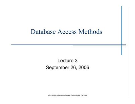 Pdf Database Access Methods Northeastern University › Csg389 › Ssl