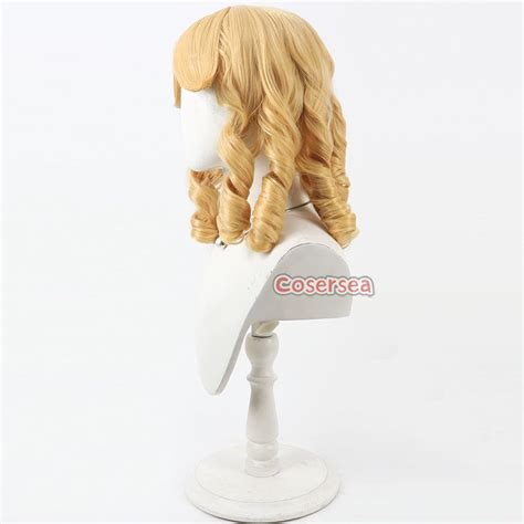 Cosersea Drstone Francois 45cm Long Wavy Blonde Cosplay Wigs Coserseas