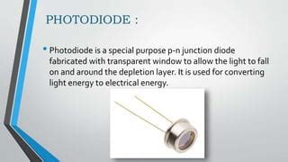 PHOTODIODE And SOLAR CELL Pptx