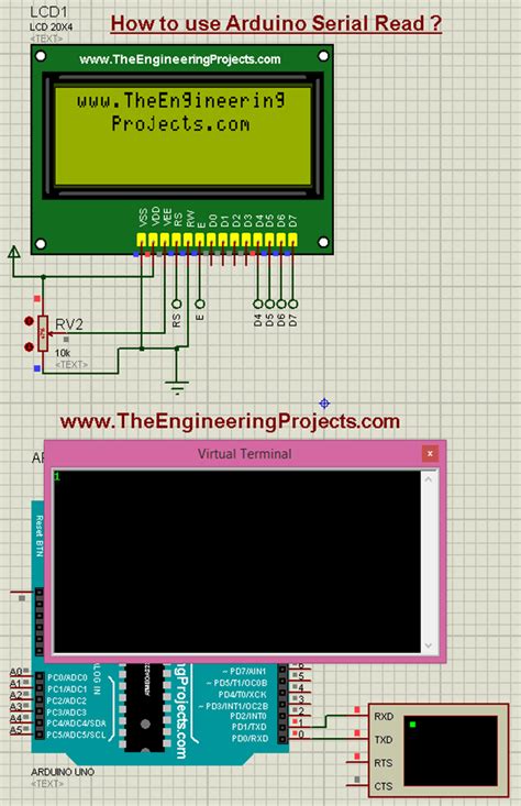 How To Use Arduino Serial Write The Engineering Projects