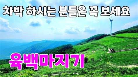 무료 차박의 성지 육백마지기 에서 차박하는것 알려 드리겠습니다 Youtube