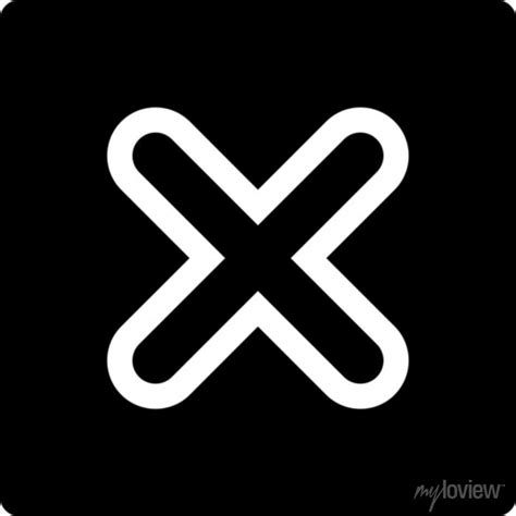 Wrong Check Mark Icon • Wall Stickers Circle Done Shape