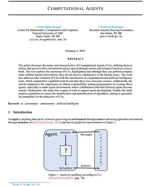 English Version Of Our Article Computational Agents Percival Henriques And I Available At