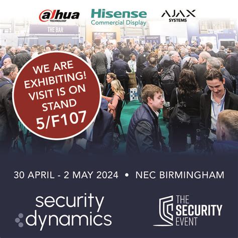 Security Dynamics Europe Ltd On Linkedin Booknow Securityevent
