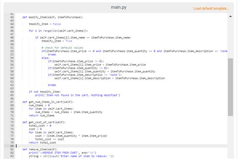 Solved LAB Program Online Shopping Cart Part Chegg