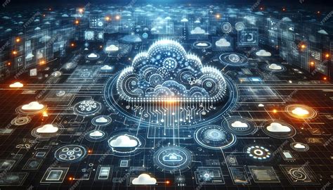 Premium Photo For Advertisement And Banner As Cloud Matrix A Matrix Of Cloud Symbols