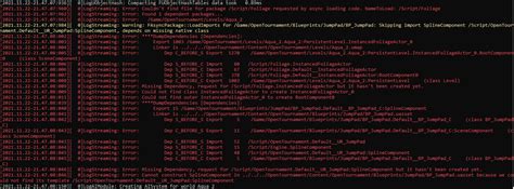 Bug Remaining Non Fatal Errors On Packaged Builds · Issue 253