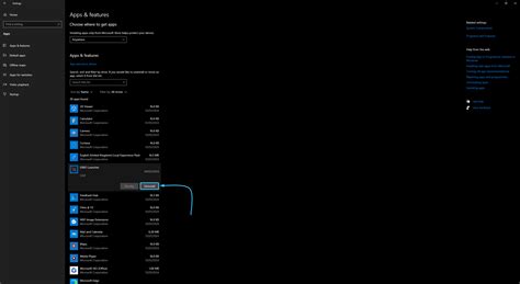 Uninstalling Applications On The System