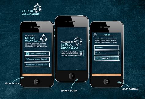 IPhone Quiz App Design On Behance