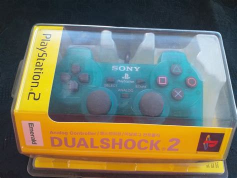Sony Emerald Playstation 2 Controller Κονσόλα βιντεοπαιχνιδιών Σφραγισμένο στην αρχική