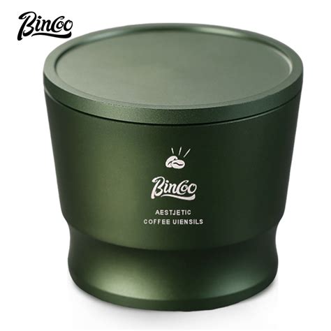 Bincoo ผงกาแฟเก ็ บถ ้ วยเครื ่ องบดผงเก ็ บ Jar มือชงกาแฟเอสเปรสโซผงถ ้ วย 51 58mm Shopee