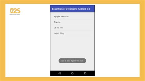 Listview Trong Android R2s Academy Listview Trong Android R2s Academy