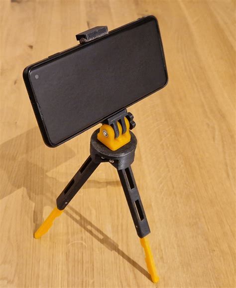 Foldable Mini Tripod Adjustable Smartpone Mount By Vsdesign