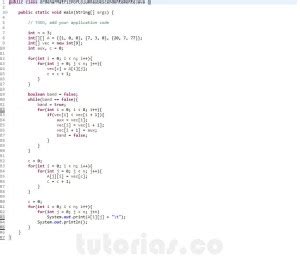 Arrays Java Ordenar Matriz Por Columnas Descendentemente Tutorias Co