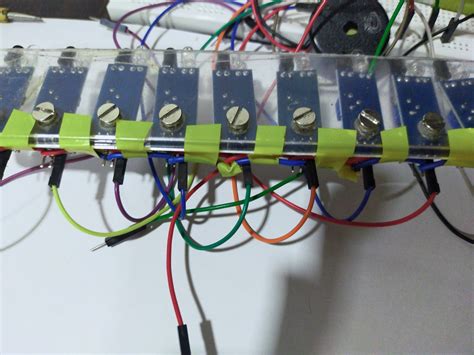 air piano using ir proximity sensor and arduino uno atmega 328 6